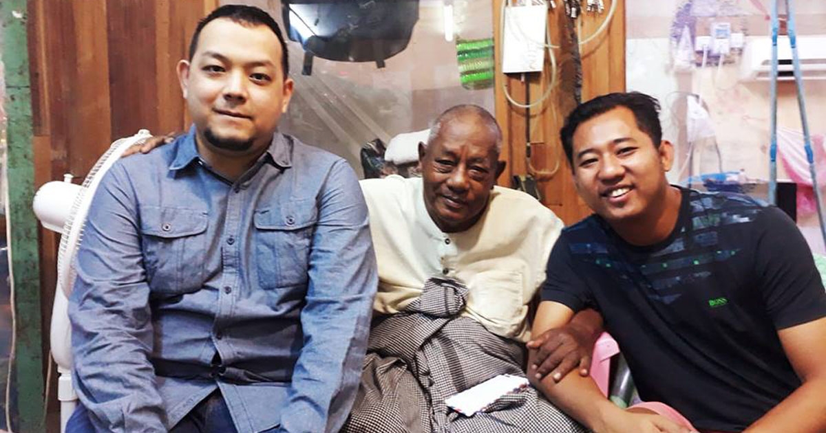 ဦးမန်းဝင်းအတွက် ကျန်းမာရေးထောက်ပံ့ငွေလှူခဲ့တဲ့ J-me နဲ့ ယုန်လေး | Duwun