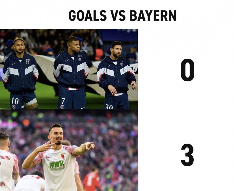 ဘိုင်ယန်ကို ငါတို့တောင် ၃ဂိုးပြန်သွင်းနိုင်တယ်ကွာဆိုပြီး Psg ကို လှောင်ပြောင်လိုက်တဲ့ အော့စ်ဘတ